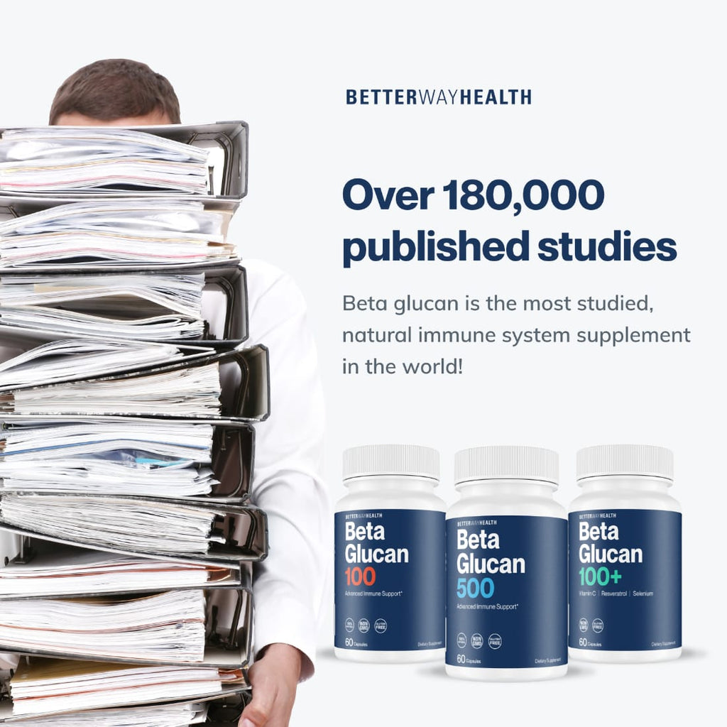 Better Way Health: Beta Glucan 100 Plus (60 capsules) – Berry Health UK